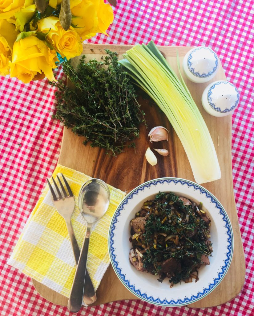 Chicken Livers with Thyme, Garlic & Leek - The Yarn by The Free Range ...